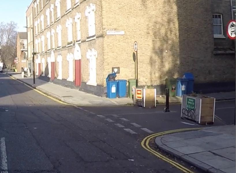 Iliffe Street blocked at the junction with Penton Place | Knowledge ...